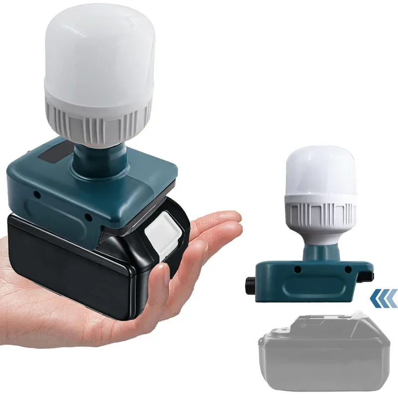 LED Bulb 12W Work Light for Makita Li-ion Battery 18 Volts Led Light ...
