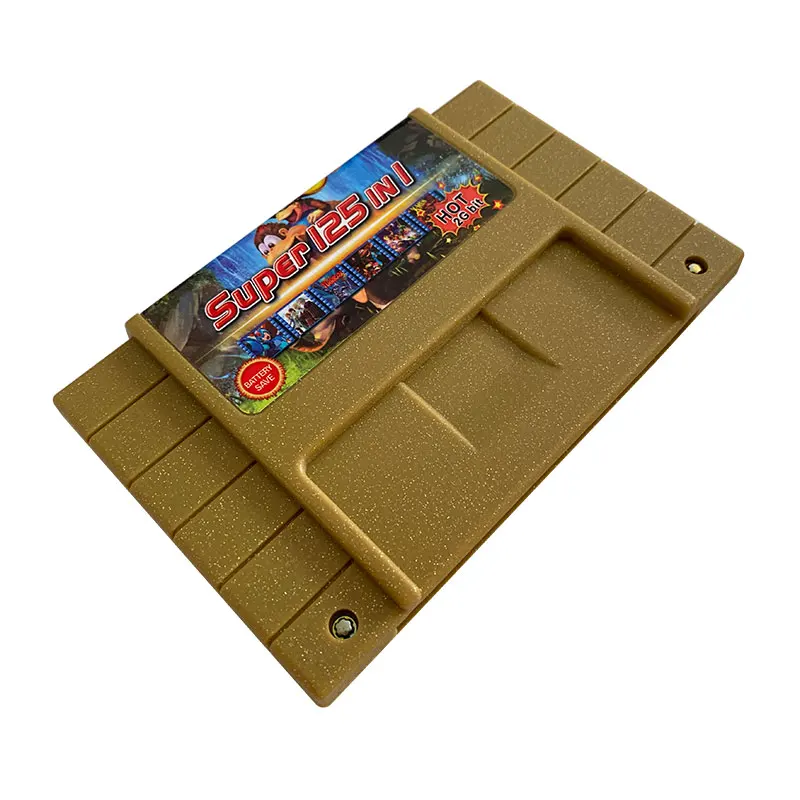 Super 125 in 1 Classic Collection For Super NES Game Cartridge,For 16 ...