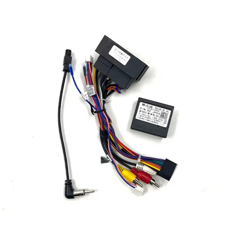 16-Pin-Car-Radio-Audio-Power-Cable-Android-Car-Radio-GPS-Navigator-OEM ...