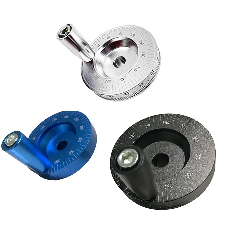 Linear Slide Special Screw Rod Screw Metal Double Scale Laser Handwheel ...