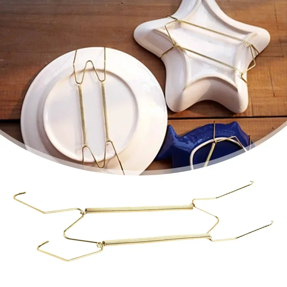 5 Sizes Plate Hangers Decorative Wall Display Invisible Dish Hangers ...
