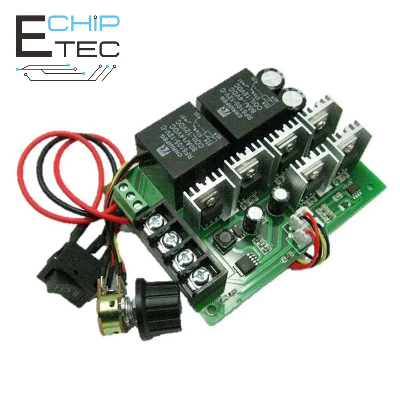 High Power 2000W 40A Forward and Reverse Motor Speed Controller PWM ...
