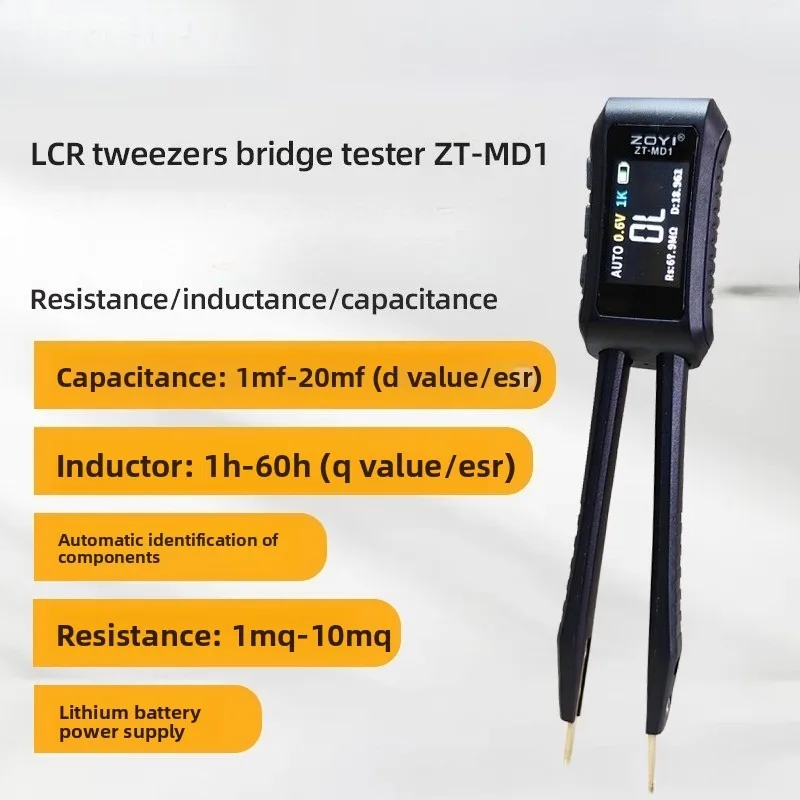 ZOYI ZT-MD1 Intelligent Digital LCR Tweezers Bridge ZT-MD1 Surface ...