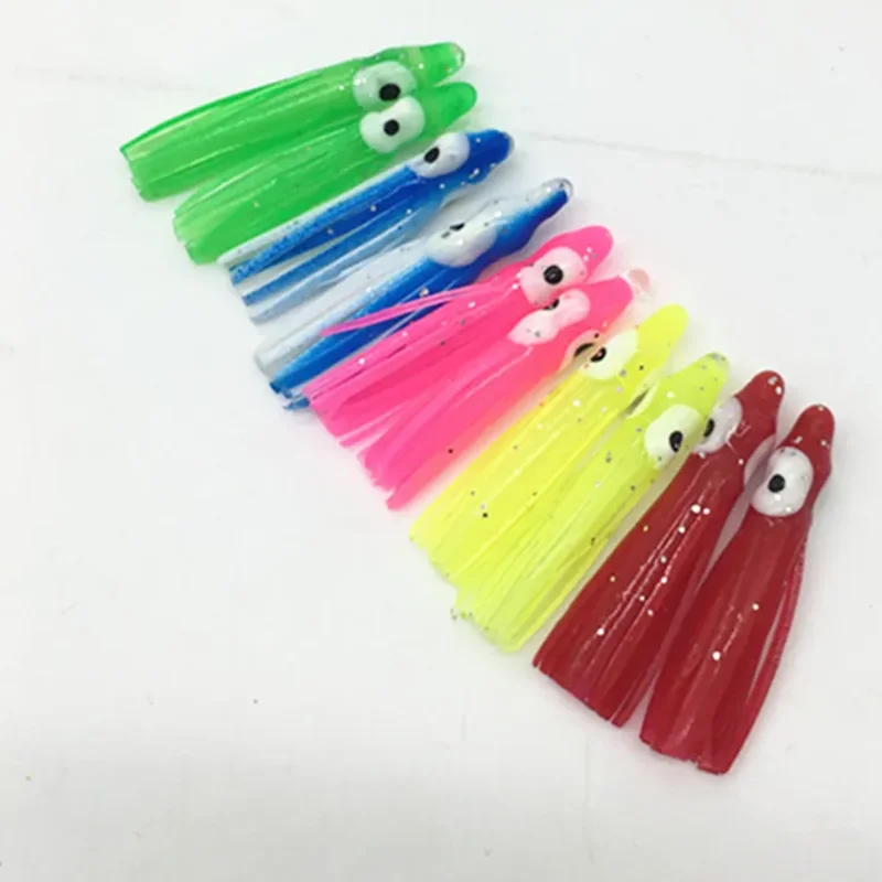 3cmSea-Fishing-Rubber-Baits-Octopus-Soft-Lures-Octopus-Bait-Threads ...