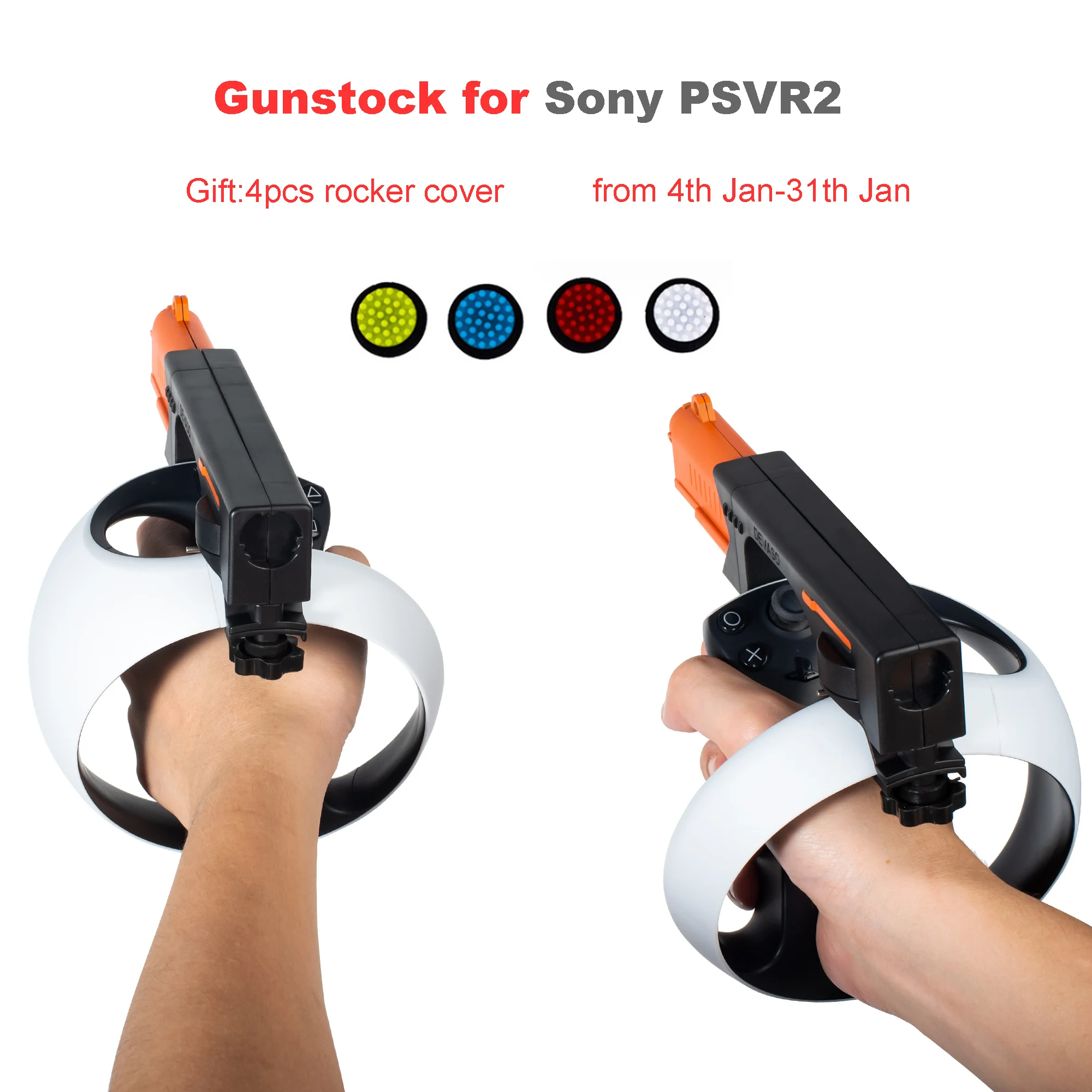 Ps-vr2-gunstock-vr-shooting-gun-controller-abnehmbare-game-controller-f ...