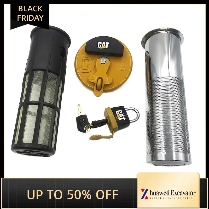 For-Caterpillar-Cat-323-324-325-336-320c-B-D-Tank-Cover-Diesel-Fuel ...