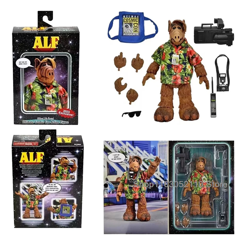 NOVO Ultimate Alien ALF Figura Forma de Vida Alien Life Form ALF Action ...