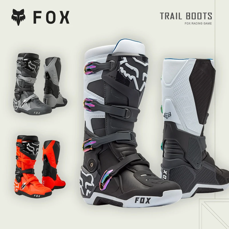 FOX MOTION Kinetic Off-Road Boots - Flexible Motion Axis for ...