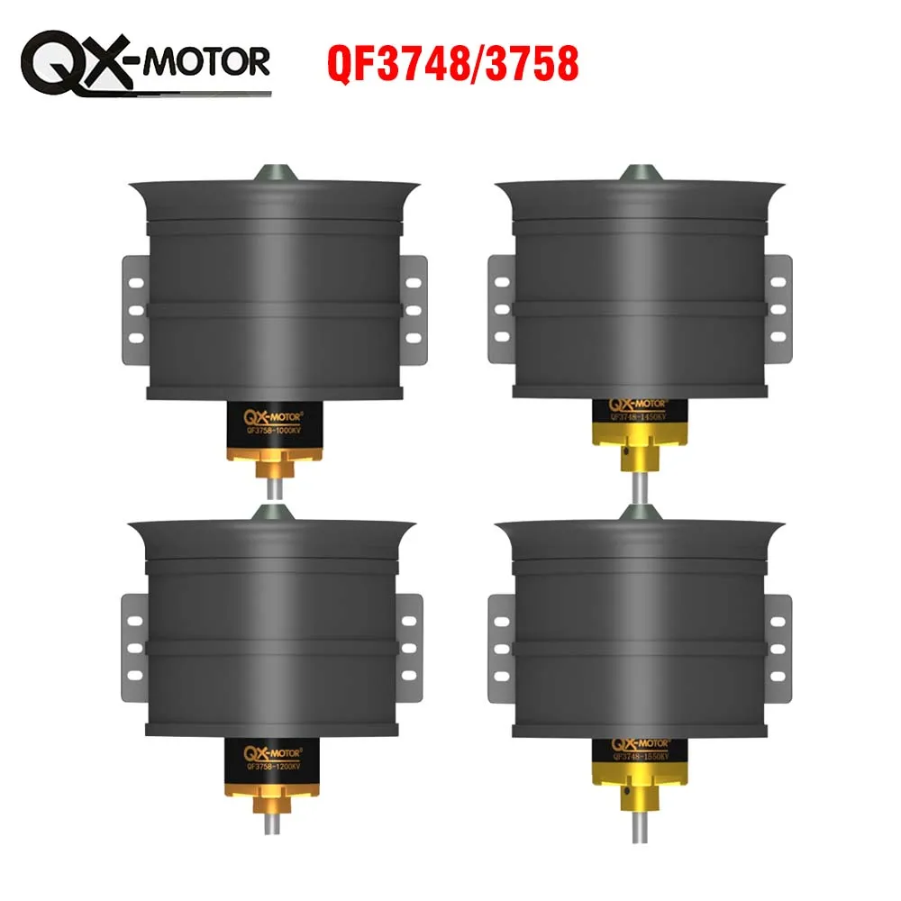 Upgradation 90mm EDF QX-MOTOR QF3748 3758 Brushless Motor CW/CCW 12 ...