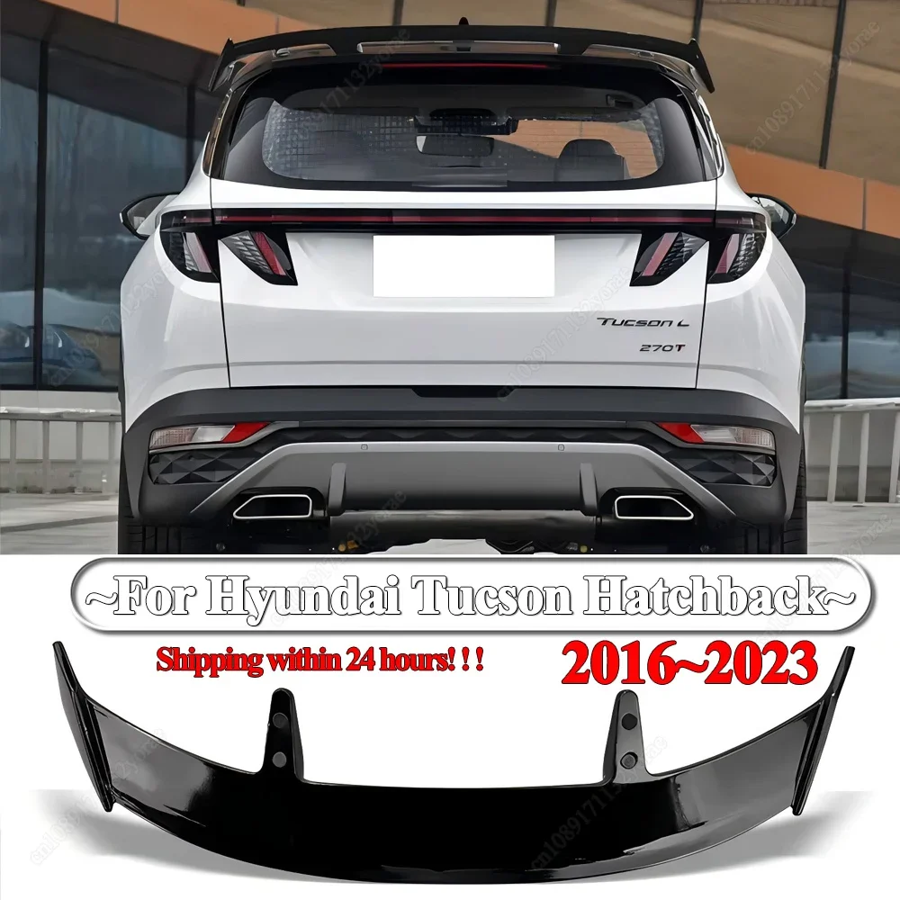 For Hyundai Tucson 2016-2023 Hatchback Car Rear Roof Trunk Spoiler Wing ...