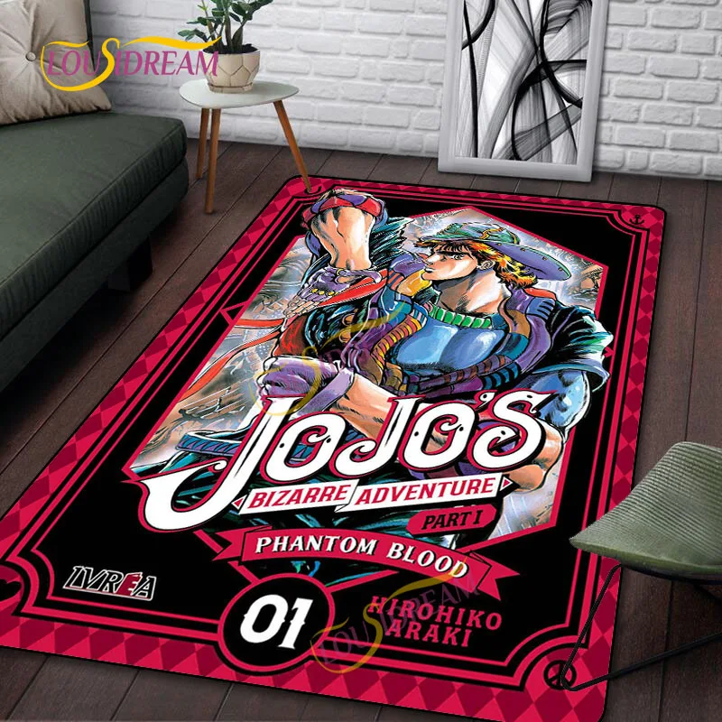 Japanese-cartoon-JoJo-s-Bizarre-Adventure-rug-for-living-room ...