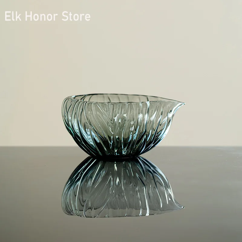 280ml-Creative-Lotus-Boat-Glass-Tea-Pitcher-Boutique-Shell-Fair-Cup-Cha ...