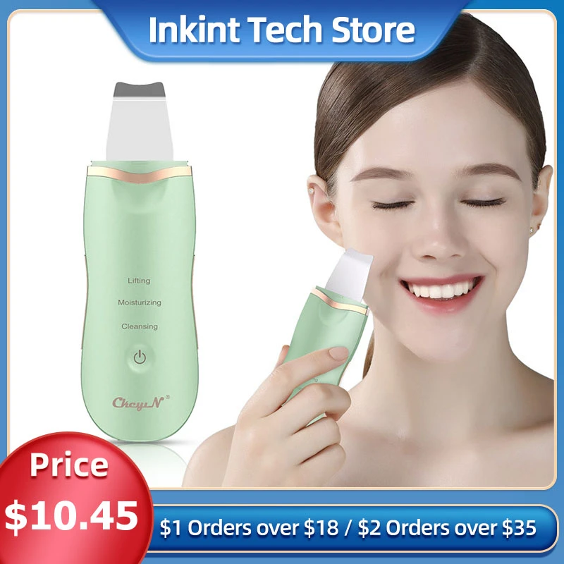 Ckeyin Ultrasonic Deep Face Cleaning Machine Skin Scrubber Remove Dirt ...