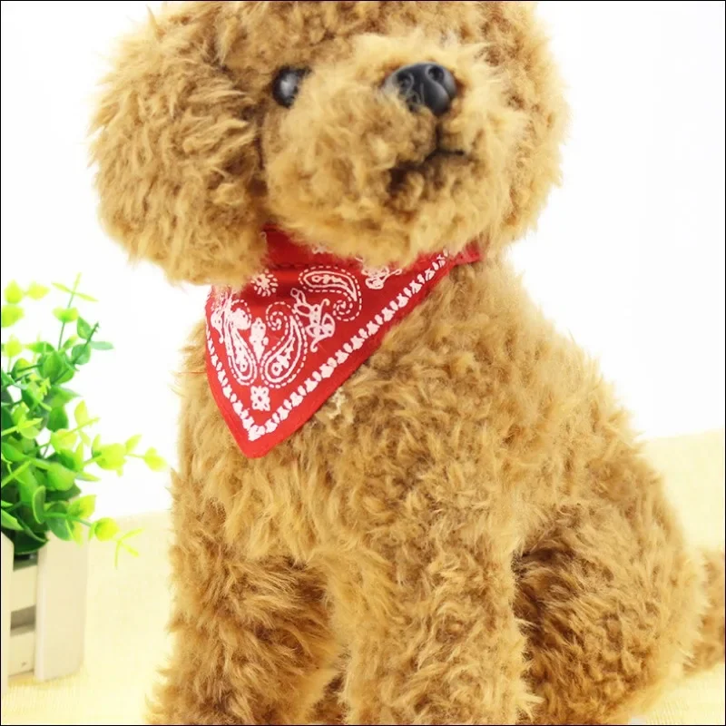 1pcs Creative Small Dog Scarf Adjustable Pet Cat Collars Scarf Bandana ...