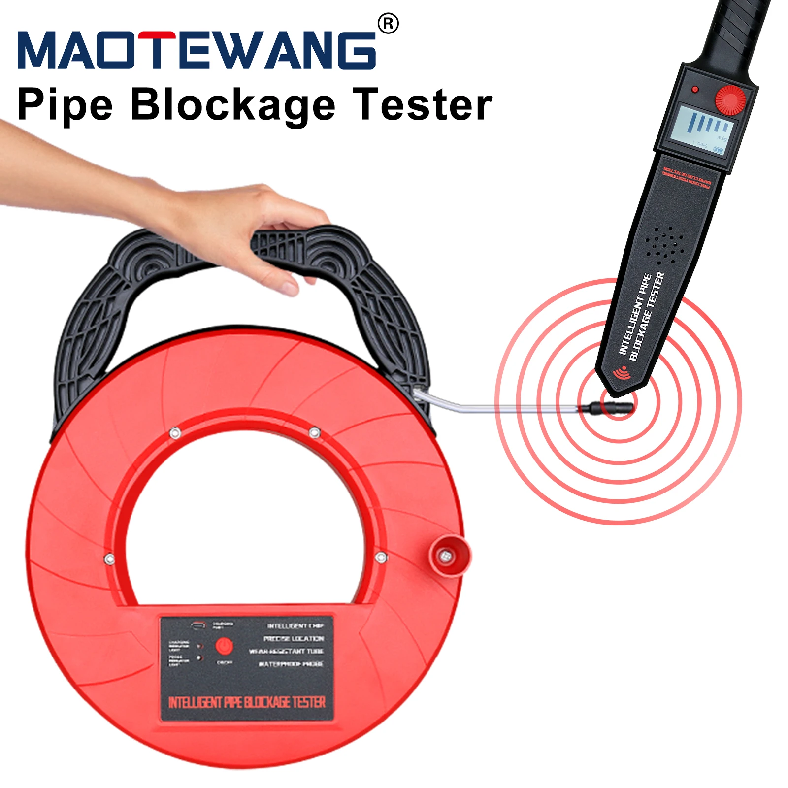 Pipe Detector Water Pipe Locator DAZULI Pipe Locators, Water Pipe ...