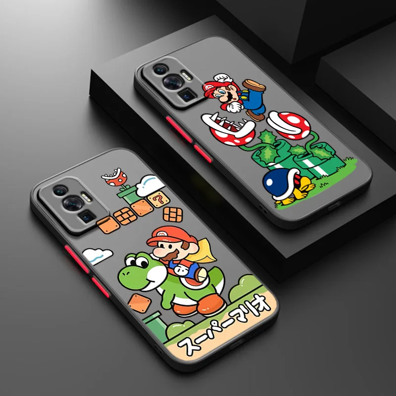 Funda-de-tel-fono-de-dibujos-animados-Super-Mario-para-Xiaomi-cubierta ...