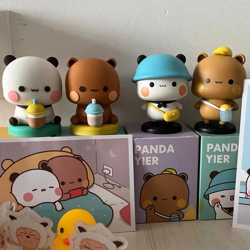 Bubu-And-Dudu-Panda-Kawaii-One-Two-Panda-Hobbies-Cartoon-Bear-Animals ...
