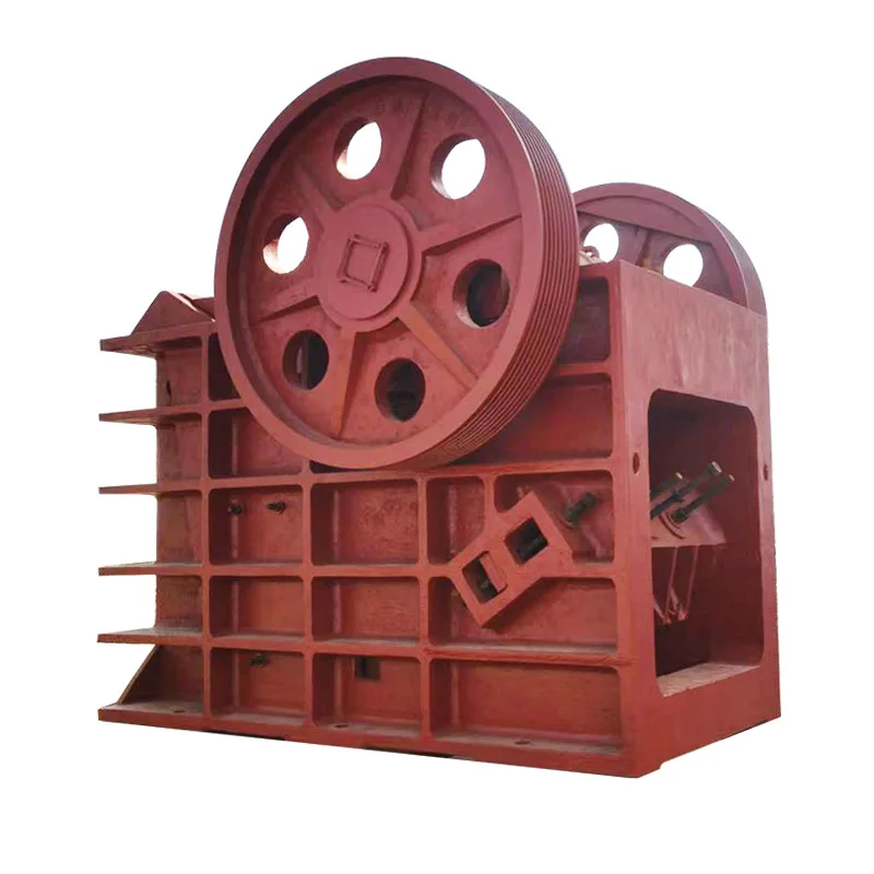 ZG PE type cast steel shell jaw crusher cross border mining road ...