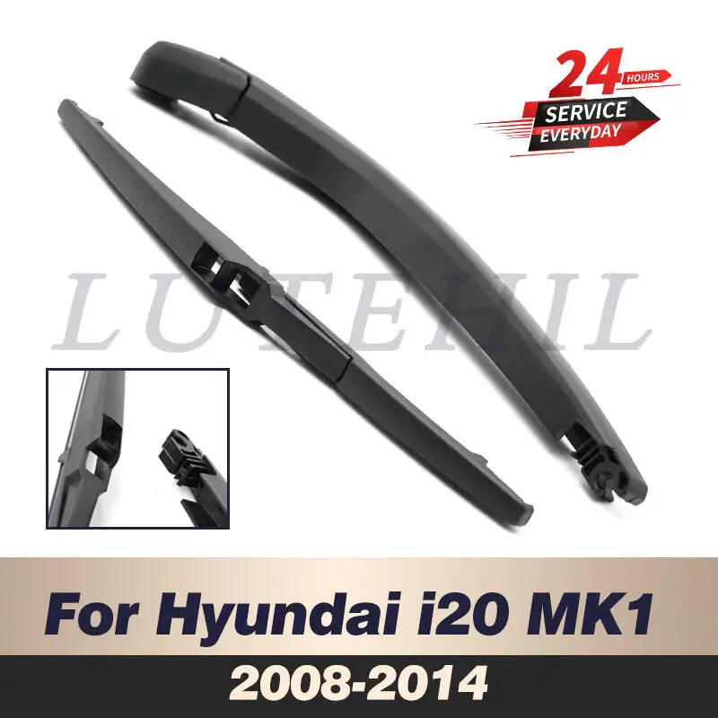 Wiper-12-Rear-Wiper-Blade-Arm-Set-Kit-For-Hyundai-i20-MK1-2008-2014 ...