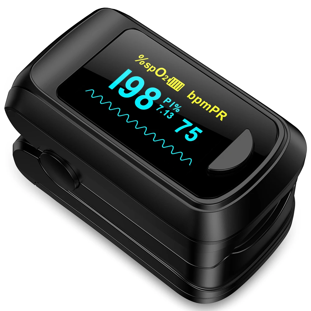 Healthtree Finger Pulse Oximeter Oled Display Blood Oxygen Saturation ...