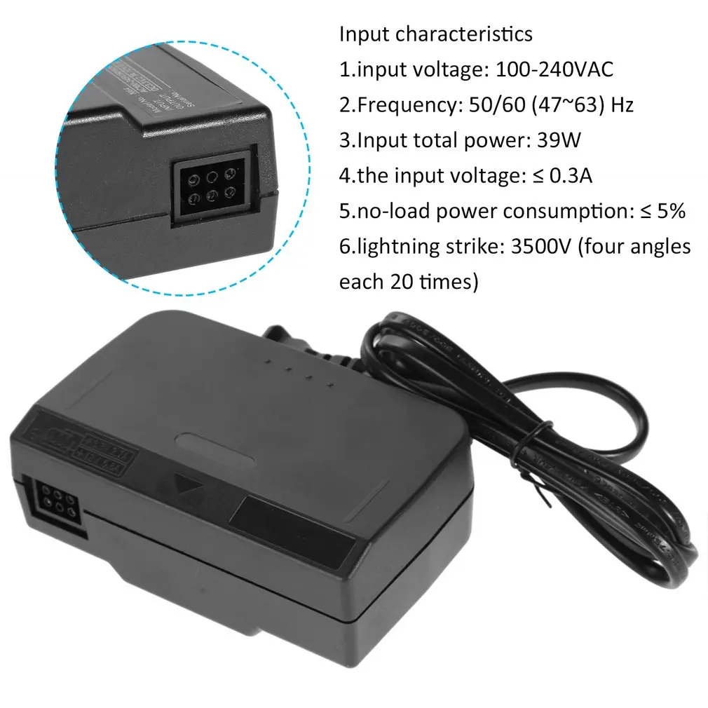 EU-UK-AU-Plug-For-N64-AC-Adapter-Portable-Travel-Power-Adapter-Power ...