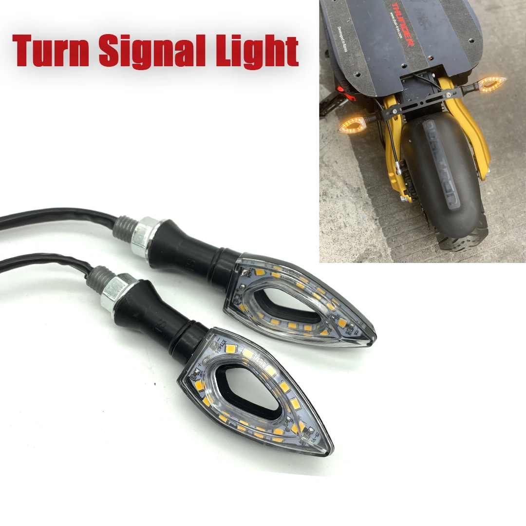 2-St-ck-Universal-LED-Blinker-Licht-f-r-Dualtron-Elektro-roller-Donner ...