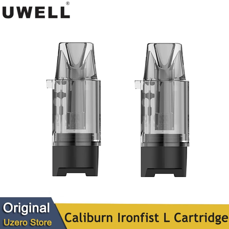 2pcs-pack-Original-Uwell-Caliburn-Ironfist-L-Pod-Cartridge-2-5ml-Empty ...