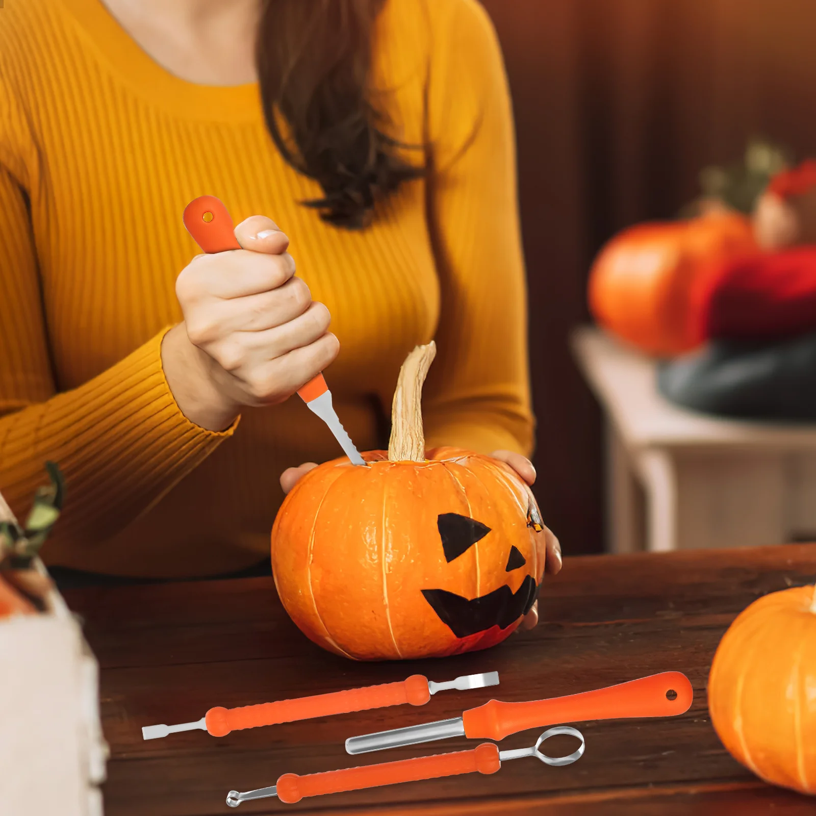 Solar System Pumpkin Carving