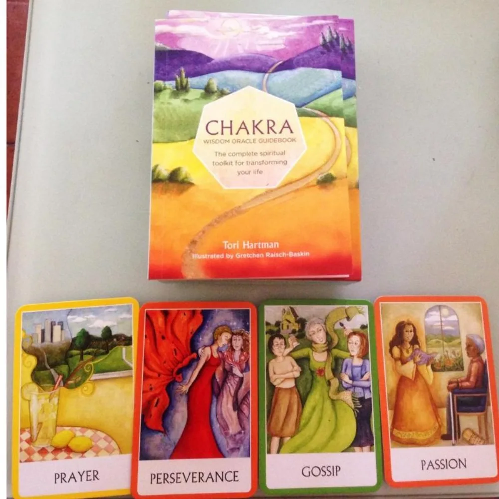 Cartas-del-or-culo-de-la-sabidur-a-del-Chakra-kit-completo-de ...