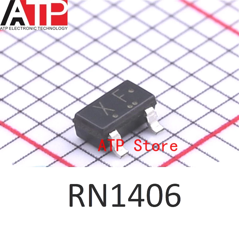 100PCS/LOT New Original RN1406 XF SOT-23 RN1406,LF Digital Transistors ...