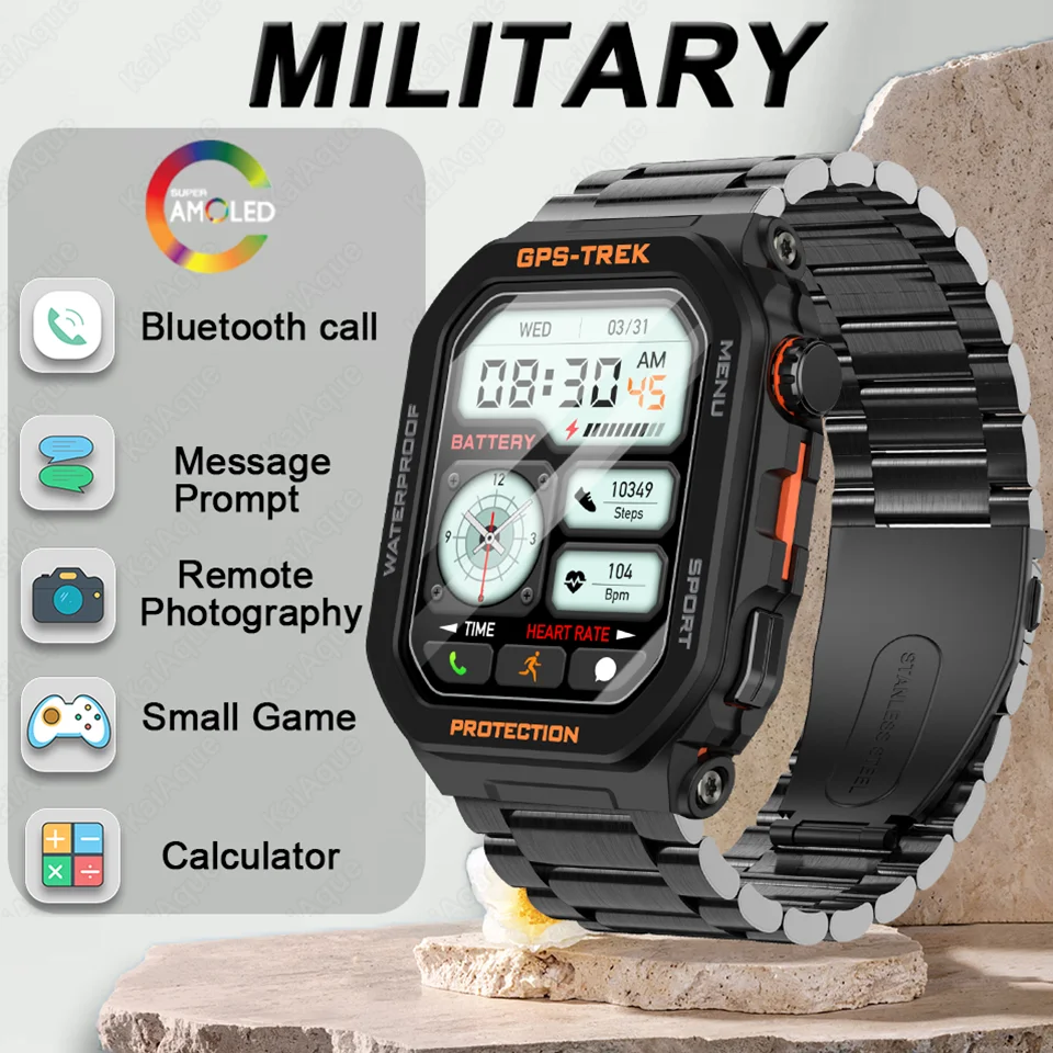 New-GPS-Positioning-Smart-Watch-Women-Watches-HD-Screen-Shockproof ...