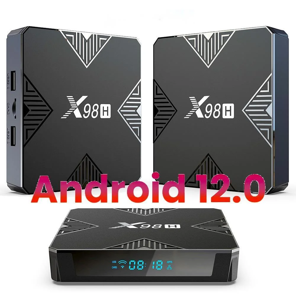 X98H-Tv-Box-Android-2023-Allwinner-H618-Quad-Core-Android-12-Smart-TV ...