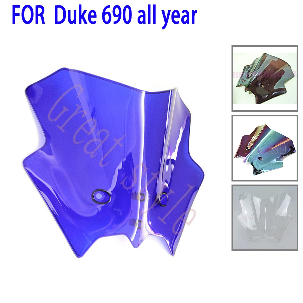 New-For-KTM-690-DUKE-Moto-Accessories-Motorcycle-Wind-Screen-Deflectors ...