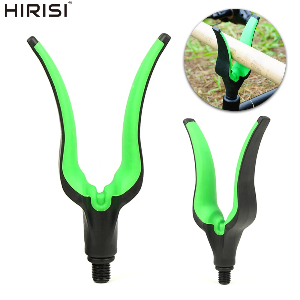 Hirisi 1Pcs Carp Fishing Rod Rest Head for Bank Sticks Buzz Bar Feeder ...