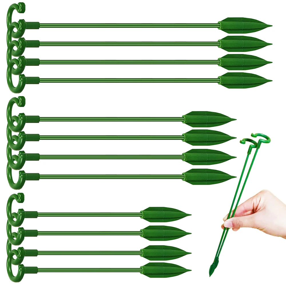 Plant-Support-Stake-Garden-Single-Stem-Flower-Potted-Bonsai-Rod-Orchid ...