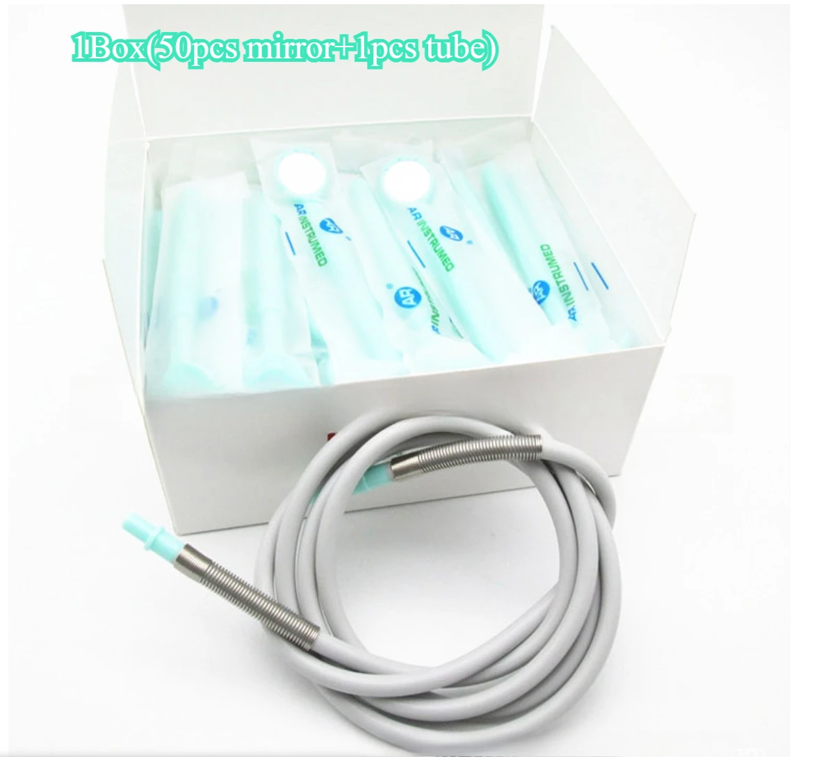 1Box Dental Mirror Sterilizable Surgical Instruments Suction Mirror ...