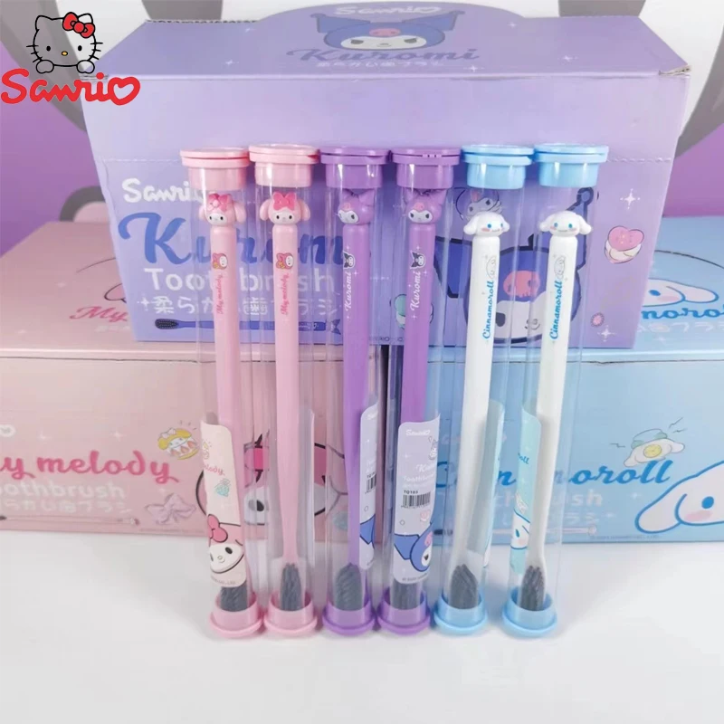 Sanrio-Toothbrush-Anime-Hello-Kitty-My-Melody-Kuromi-Cinnamoroll ...