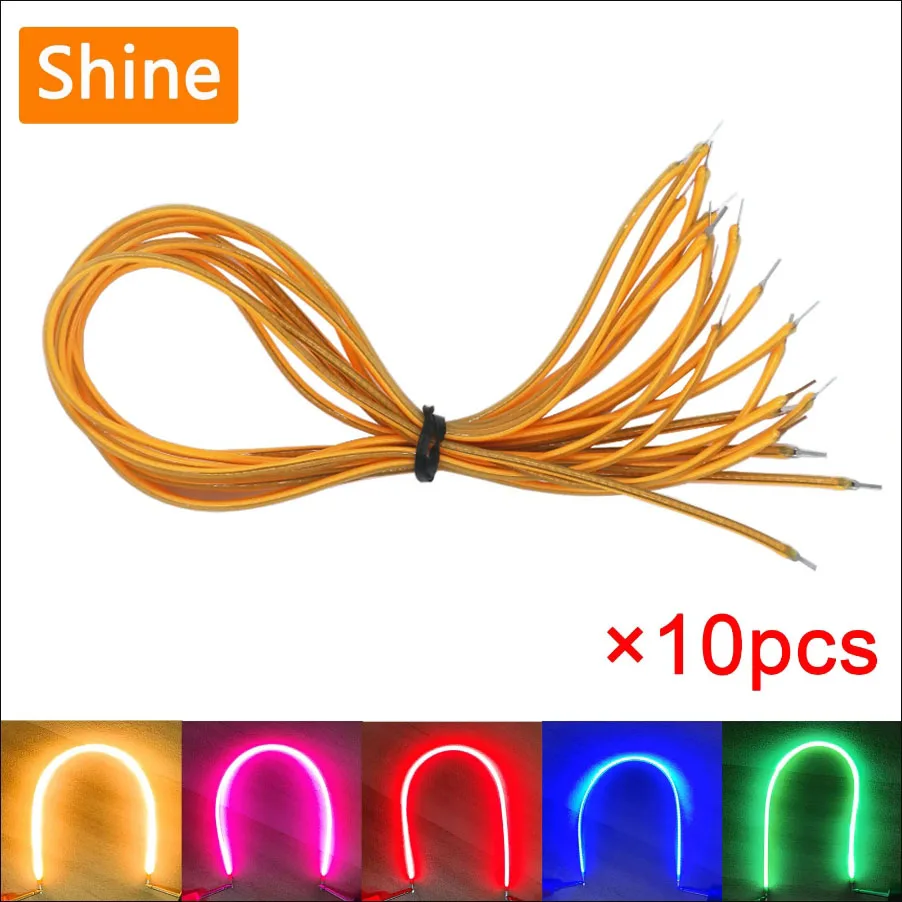 10pcs-3V-COB-LED-Flexible-Filament-38mm-60mm-95mm-80mm-130mm-145mm ...