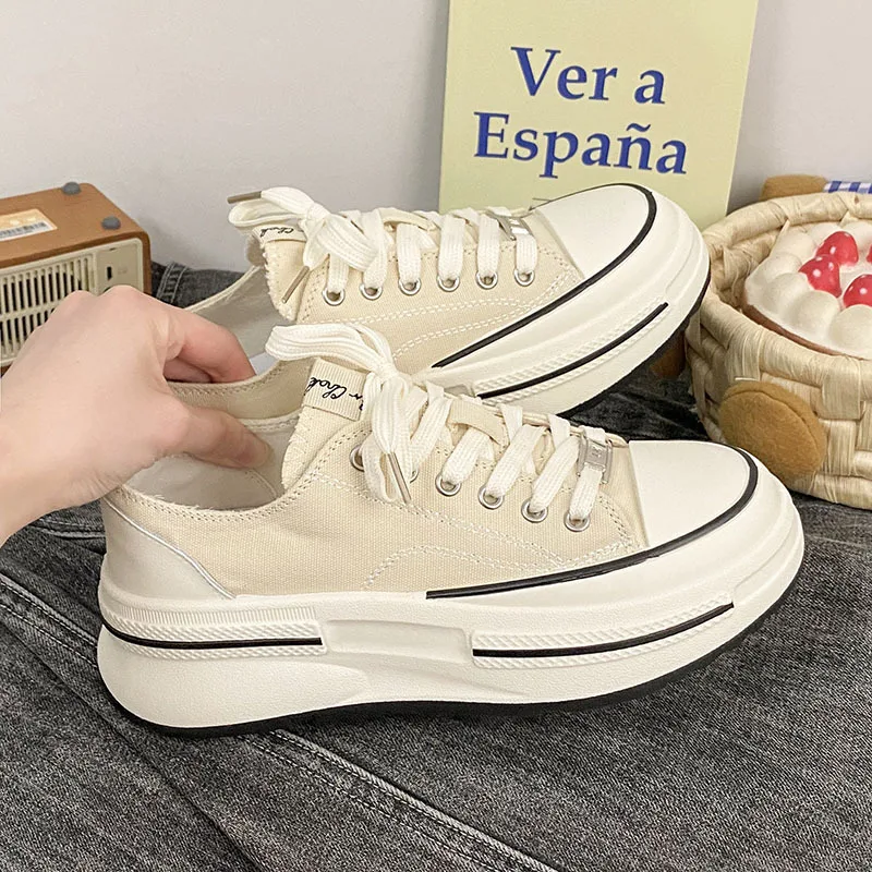 Summer-New-Women-High-Platform-Canvas-Shoes-Leisure-Sports-Canvas-Shoes ...