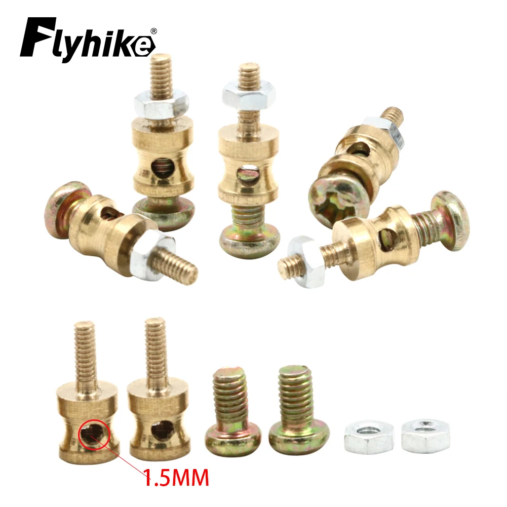 20/40/100pcs/lot RC Airplane Pushrod Linkage Stopper Servo Connectors ...