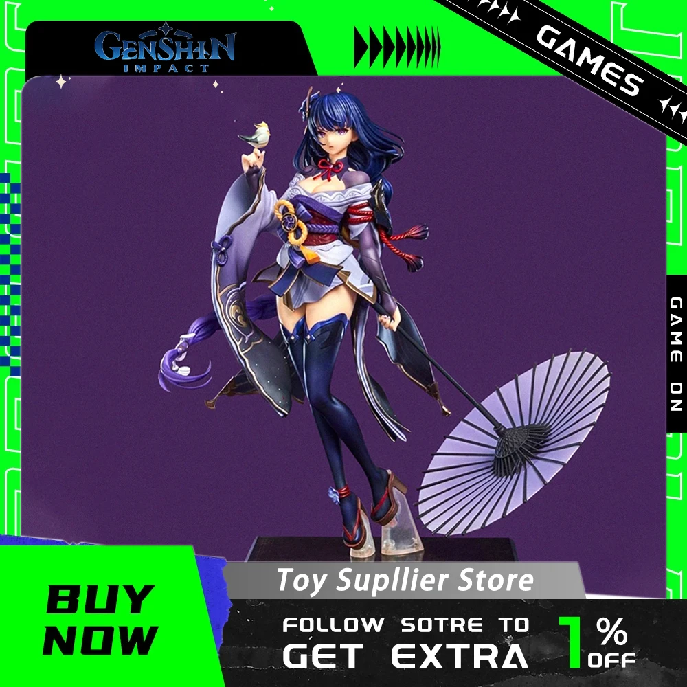 Genshin-Impact-Anime-Figures-Raiden-Shogun-Figurine-28cm-Beelzebul ...