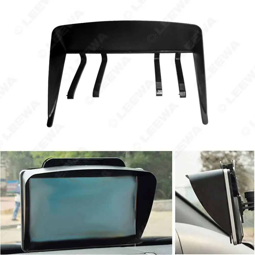New 7 Inch GPS Sunshade Visor Plastic Professional Navigator Sun Shade ...