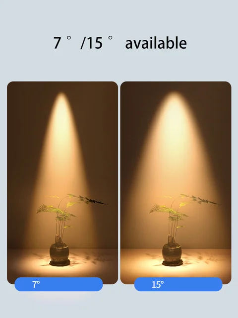 Led Mini Spotlights Surface Mounted Spot Light Small Beam Angle 7 ...