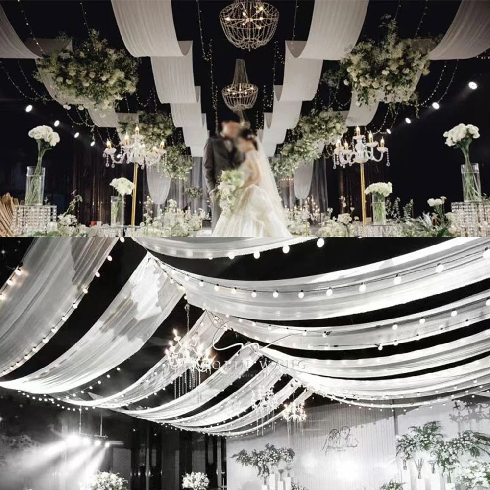 Techo De Cinta Para Boda Entelado De Olas Para Bodas: Diseño Y