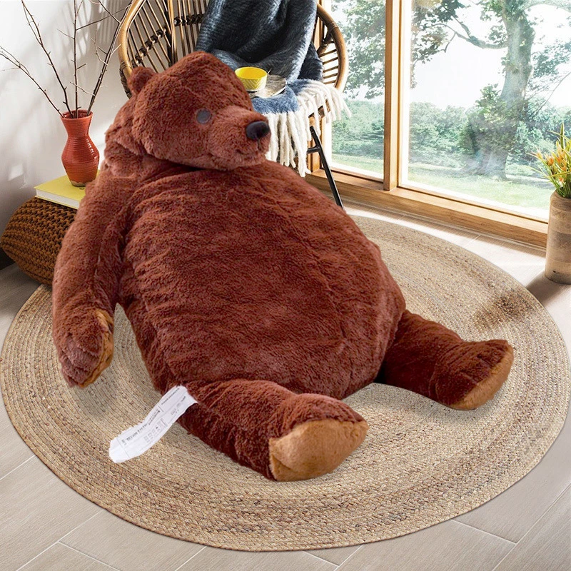 Stuffed Animal Giant Mr.boss Teddy Bear Doll Pillow Soft Cushion Kids ...