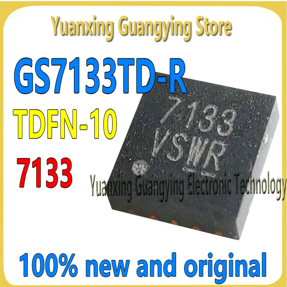 1-Piece-GS7133TD-R-GS7133TD-GS7133-7133-SMT-TDFN10-Low-Dropout-Linear ...