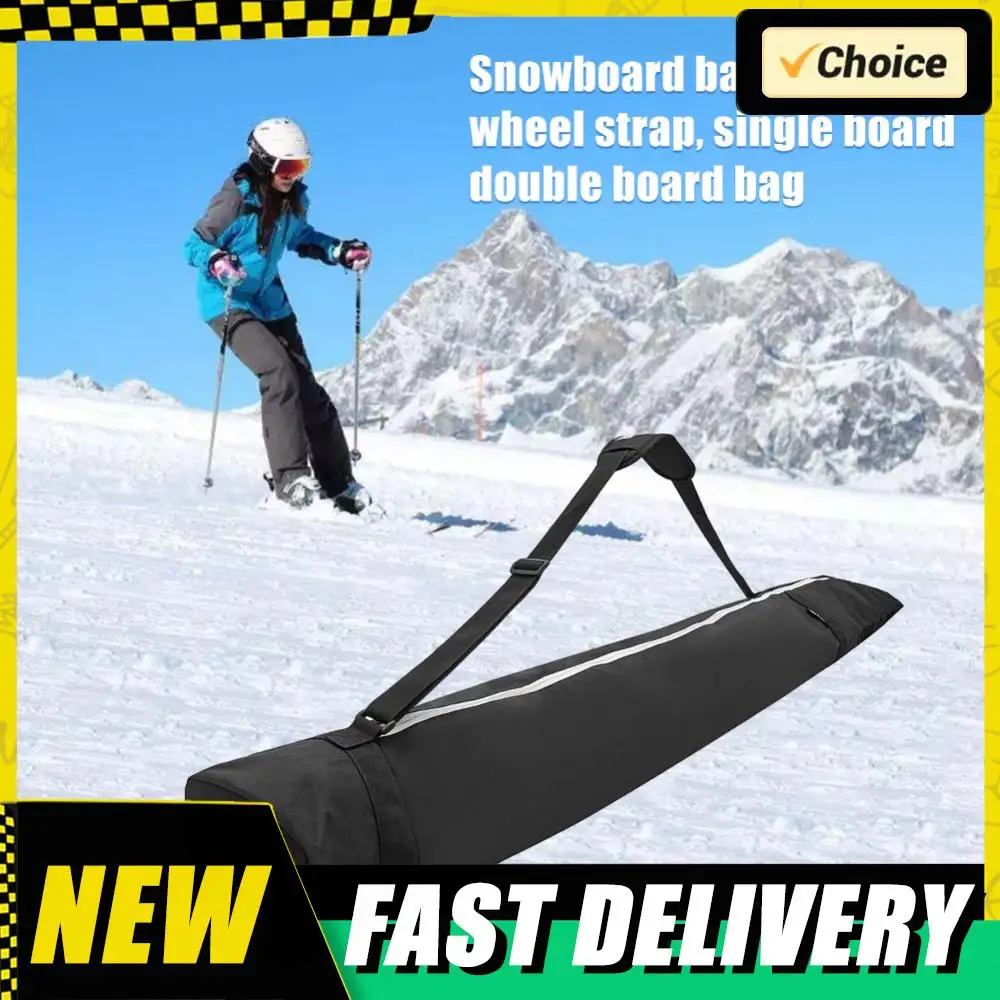 Wear-Resistant Snowboard Bag with Wheel Winter Ski Equipment Storage ...