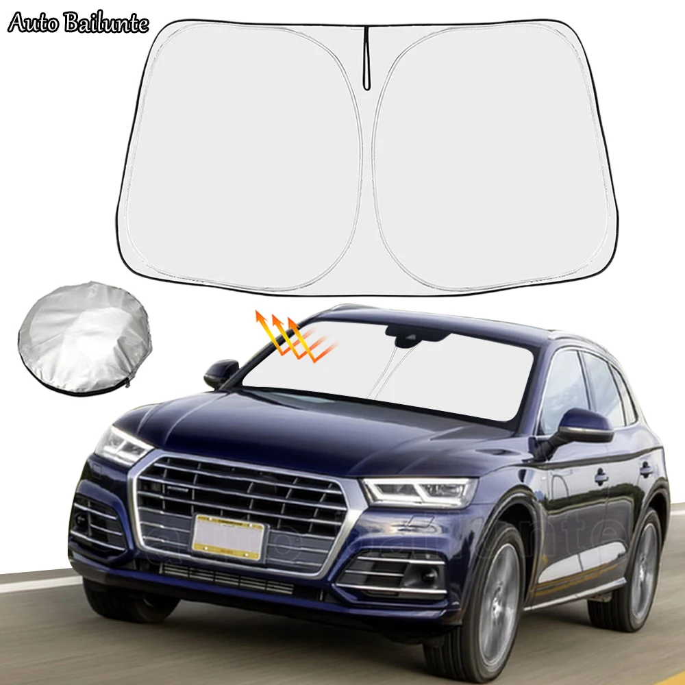 For-Audi-Q5-2018-2019-2020-2021-2022-2023-2024-Car-Windshield-Sunshade ...