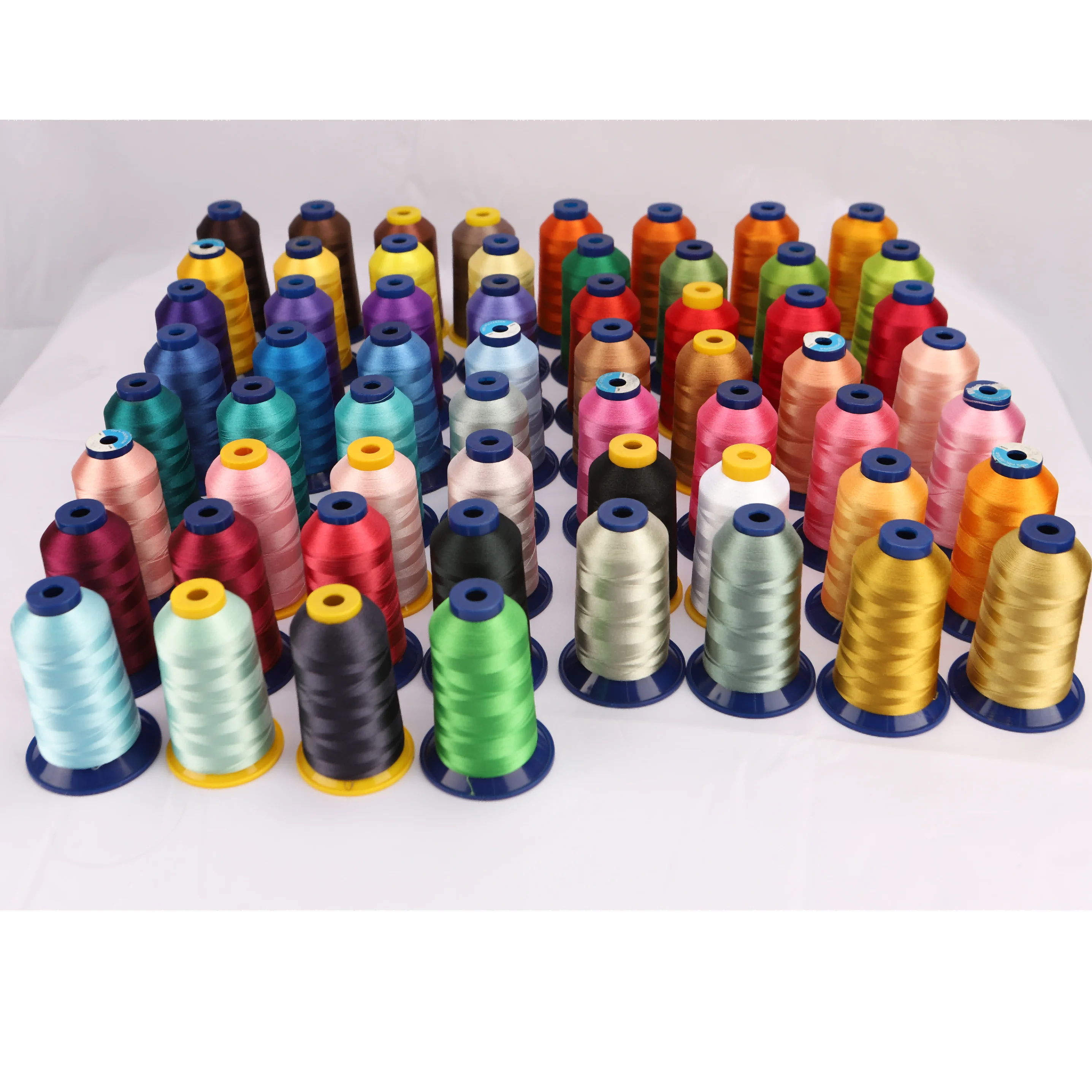 120D/2 Polyester Embroidery Thread 40WT 4000 Meters For Brother Singer ...