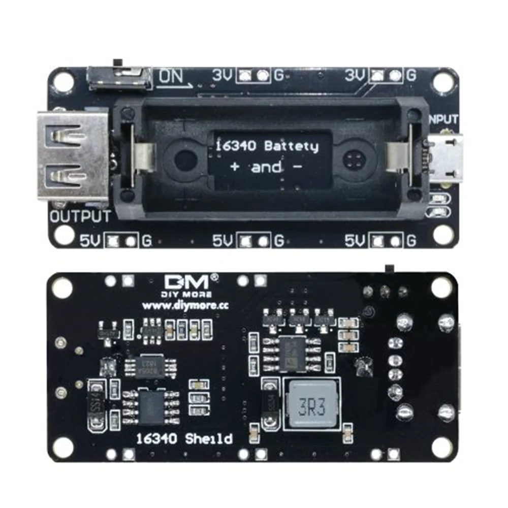 16340-Micro-USB-Power-Bank-Battery-Charger-Module-Dual-Output-3-3V-5V ...